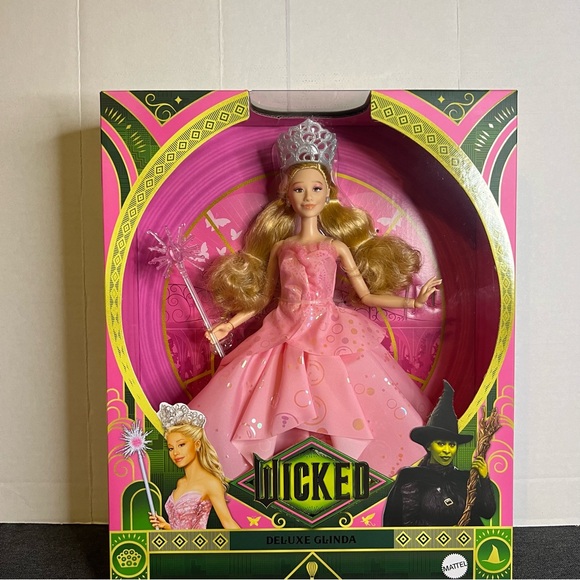 Mattel | Toys | Mattel Wicked Deluxe Glinda | Poshmark